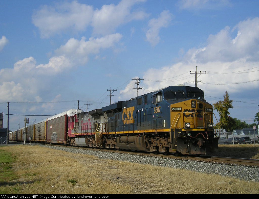 CSX Q 231 On CSXT 5307 Eastbound